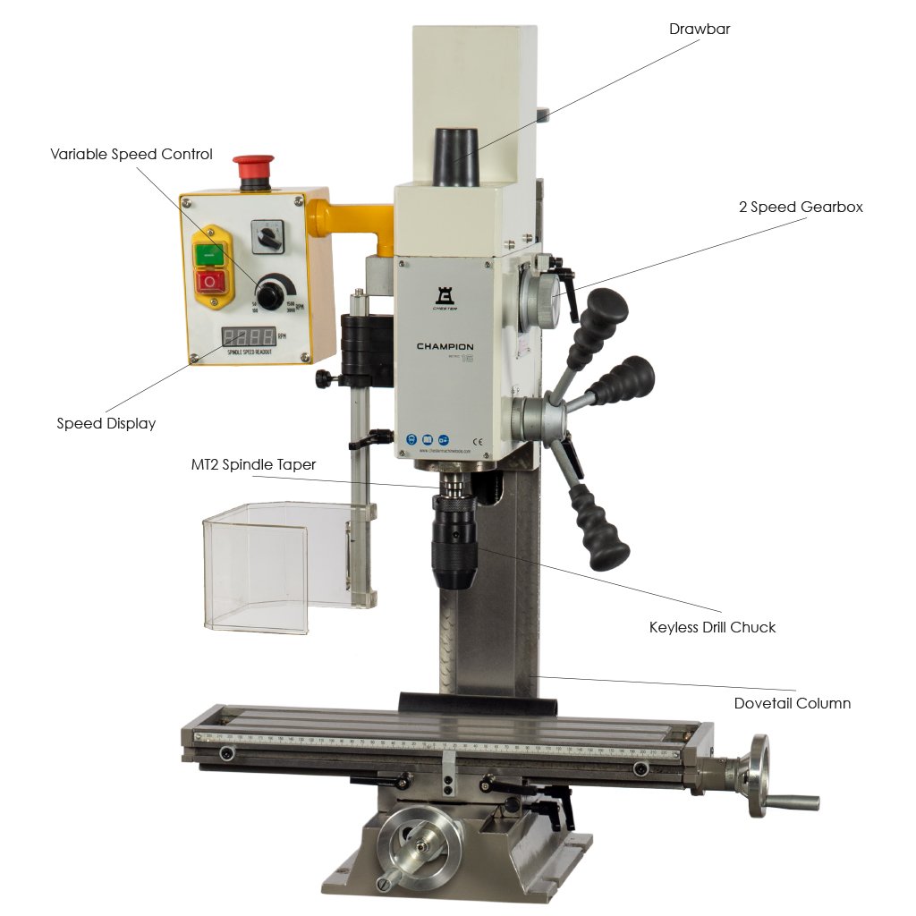 T Mill - Quality Metalworking Milling Machine