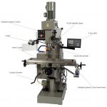 626 Turret Mill - Metalworking Milling Machine