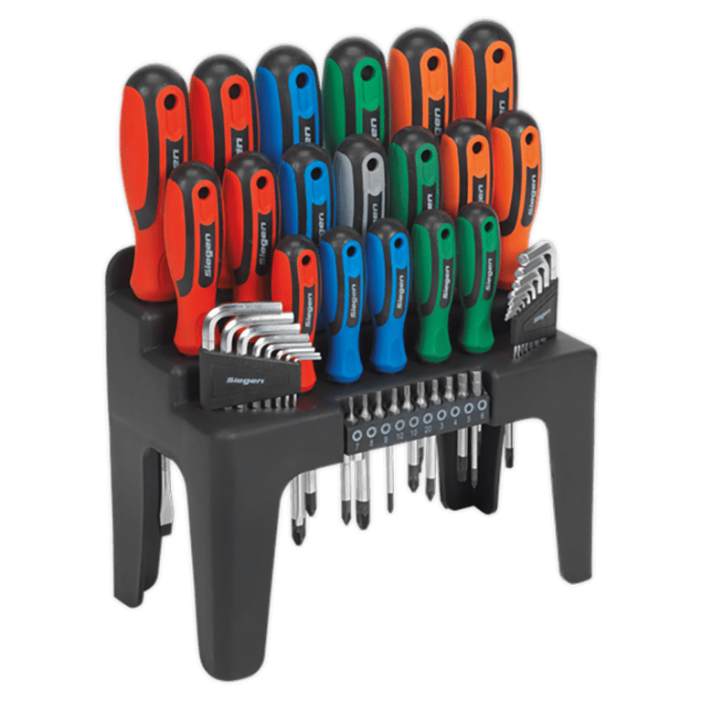 Sealey Screwdriver, Hex Key & Bit Set | Hand Tool Set
